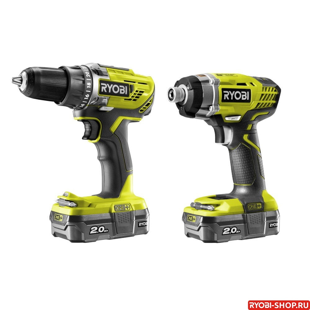 Набор инструментов Ryobi R18DDID-220S 5133003577 - Наборы инструментов ...