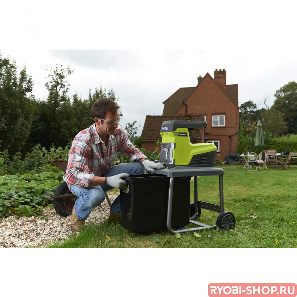 Измельчитель садовых веток Ryobi RSH2845T 5133002351 - Садовые ...
