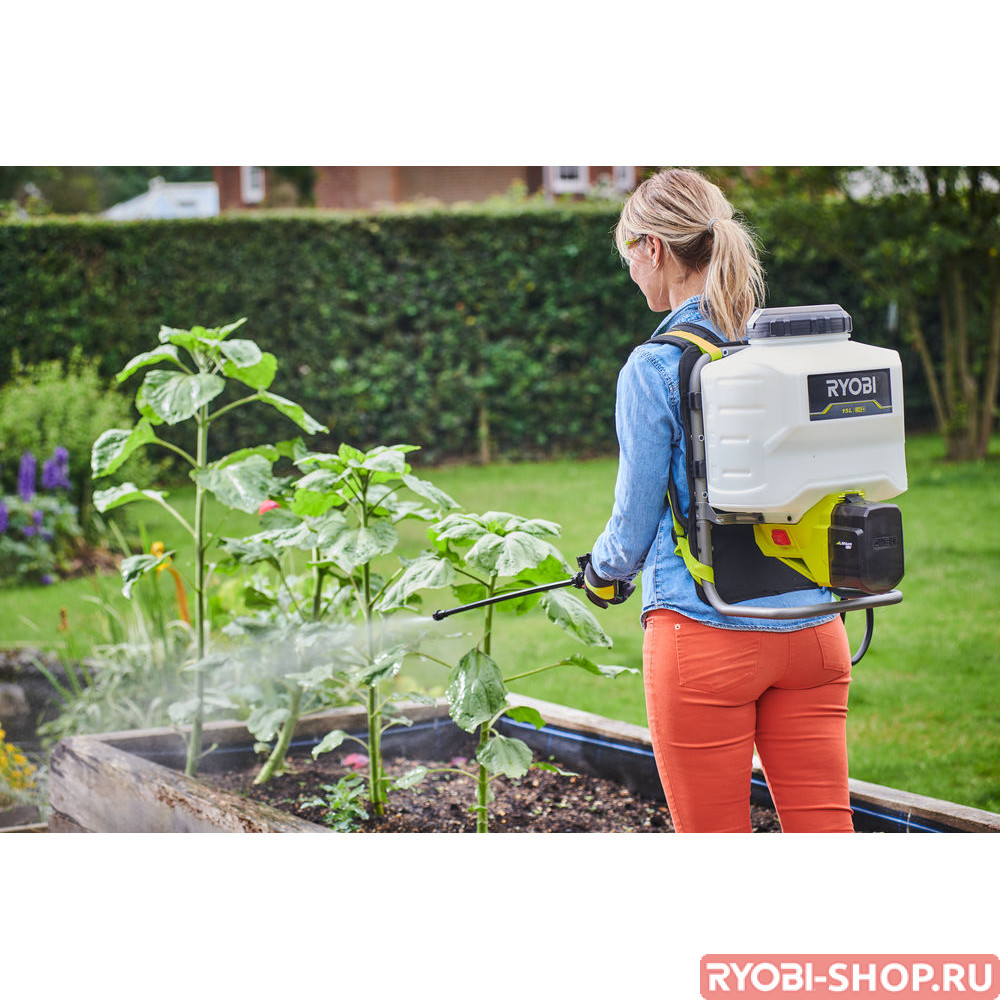 Опрыскиватель ранцевый аккумуляторный Ryobi RY18BPSA-0 ONE+ 5133004573 ...