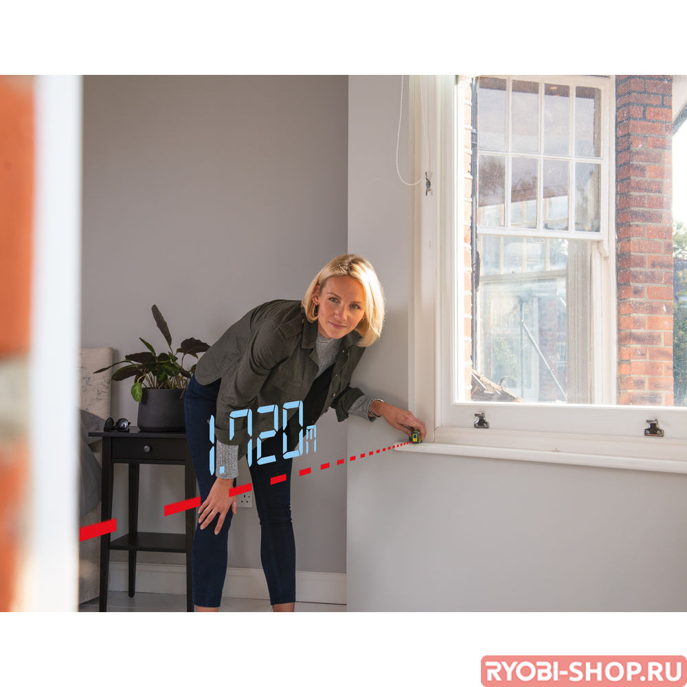Дальномер лазерный Ryobi RBLDM20 5133004865 - Измерительные приборы в ...
