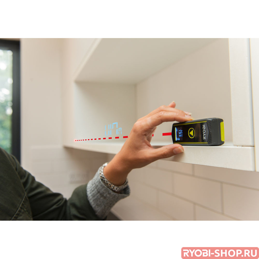 Дальномер лазерный Ryobi RBLDM20 5133004865 - Измерительные приборы в ...