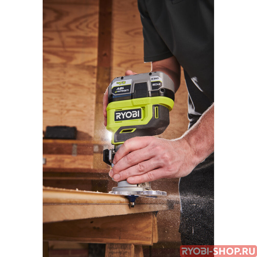 Фрезер кромочный аккумуляторный Ryobi RTR18-0 ONE+ 5133005654 - Фрезеры ...