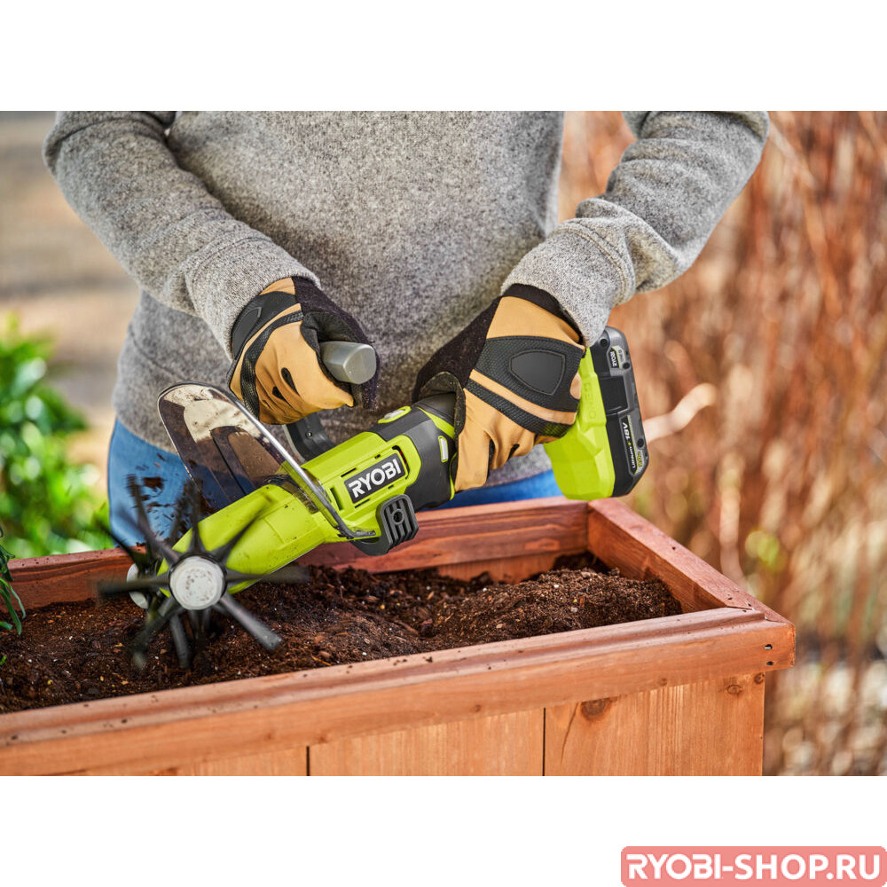 Культиватор аккумуляторный Ryobi RY18HCA-0 ONE+ 5133005766 ...