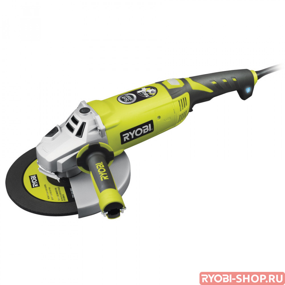Машина угловая шлифовальная электрическая Ryobi EAG2000-G 5133002193 ...