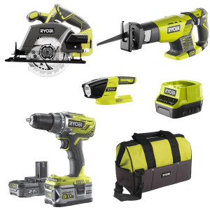 Наборы инструментов в фирменном магазине Ryobi