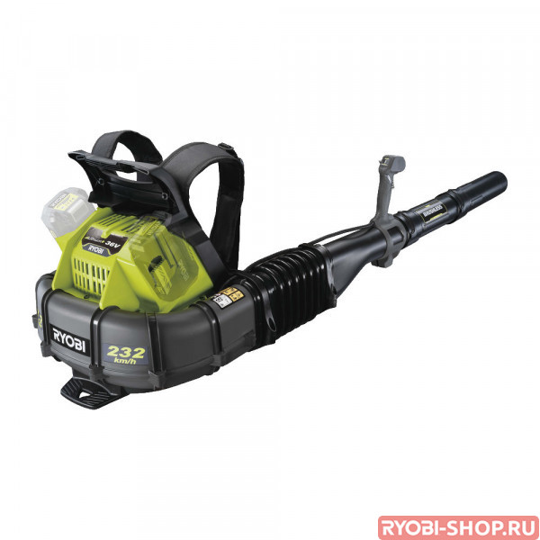 Воздуходувка ранцевая аккумуляторная Ryobi RY36BPXA-0 5133004577 ...