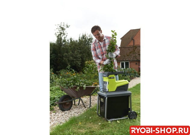 Измельчитель садовых веток Ryobi RSH2845T 5133002351 - Измельчители и ...